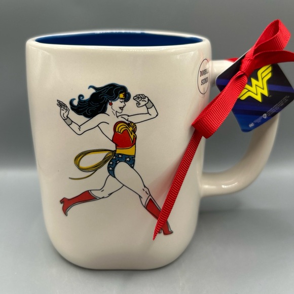 Rae Dunn | Dining | Rae Dunn Dc Comics Wonder Woman Mug With Blue ...